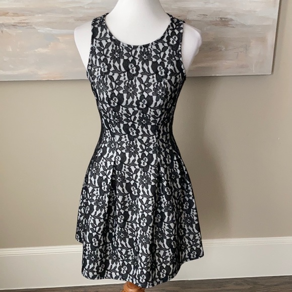 Blue Rain | Dresses | Blue Rain Black Lace Dress | Poshmark